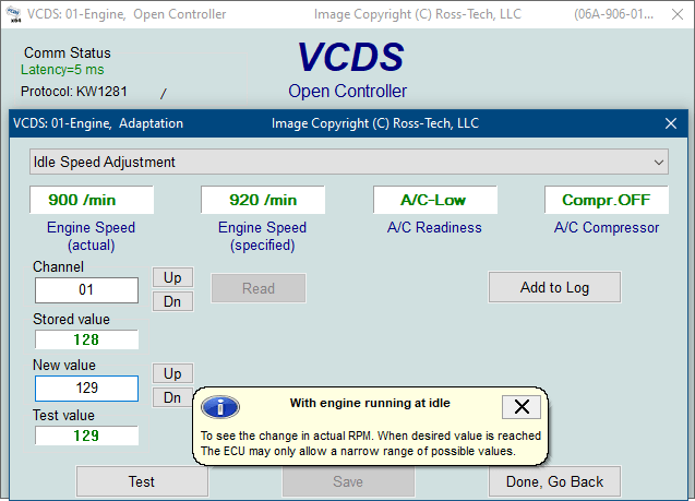 Ross-Tech: VCDS Tour - Adaptation Ross-Tech: VCDS Tour - Adaptation